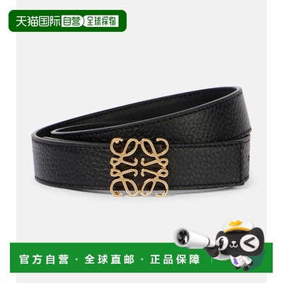 1h可退 香港直邮潮奢 LOEWE 罗意威 女士 Anagram 皮带腰带