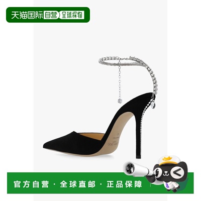 香港直邮JIMMY CHOO 女士高跟鞋 SAEDA100EWABLAC【付后1h可退】