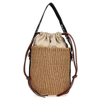 CHLOÉ 女士单肩包 CHC23AS381L18915 AW2024 浅棕色 BORSE A MANO