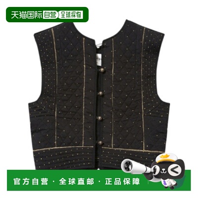 香港直邮ISABEL MARANT ÉTOILE 女士马甲 GI0078FAD1J03E01BK