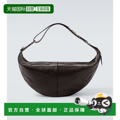 1h可退 香港直邮潮奢 Lemaire 男士 Quiver 卡扣皮革肩包斜挎包