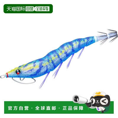 【日本直邮】DUEL Egi Easy Q Cast Bait 3.5 17g Sumishio Blue
