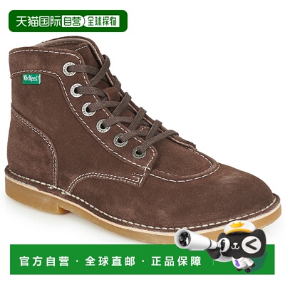 欧洲直邮Kickers 女士 靴子 ORILEGEND棕色正品时尚保暖轻便舒适