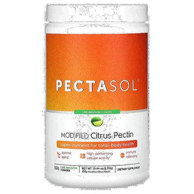 香港直邮Econugenics,PectaSol，改良柑橘果胶，青柠浸液，19.44