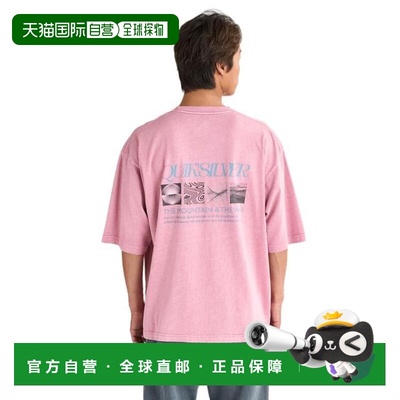 日本直邮Quiksilver INTERCONNECT ST 半袖T恤 [25SPQST251009PNK