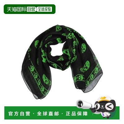 香港直邮mcqueen 亚历山大 麦昆 女士 Foulards 围巾