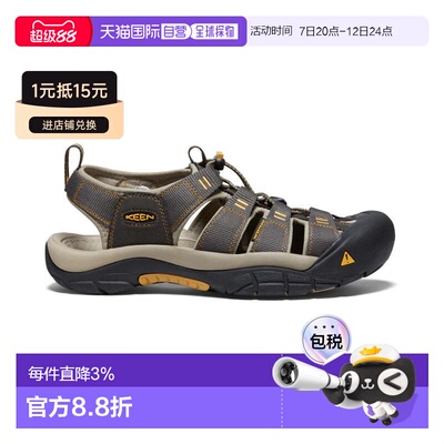 加拿大直邮KEEN Men's Newport H2 男式凉鞋休闲鞋徒步鞋户外鞋