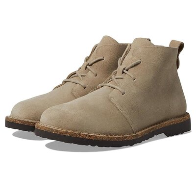 潮奢 Birkenstock 勃肯 女士 Uppsala Mid 绒面革系带鞋