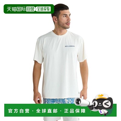日本直邮BILLABONG AIR DRY 半袖T恤防晒衣 BF01A855 CRM（男款）