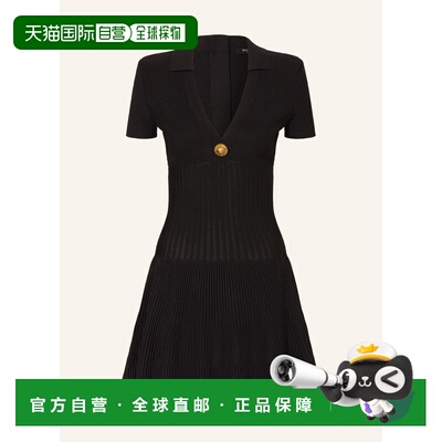 香港直邮BALMAIN 女士连衣裙 100297013913000 CO 黑色 cocktail