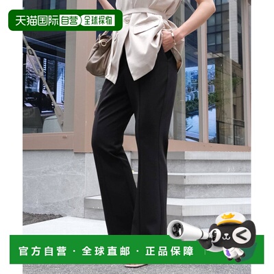 日本直邮Chez toi 女装 高腰微喇裤 PGC1061702A0014休闲裤西装裤