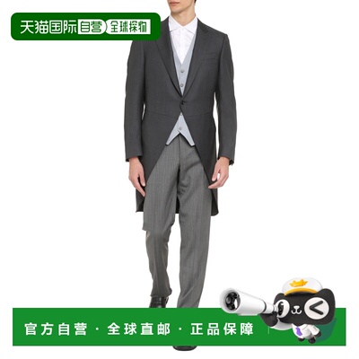 1h可退 香港直邮Canali 康钠丽 男士 羊毛精细剪裁夹克 S199138RA