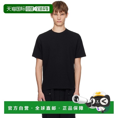 1h可退 香港直邮AURALEE 男士 黑色 Seamless Crew Neck T 恤 A00