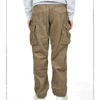 韩国直邮engineered garments休闲裤男款系带拉链纯色口袋军绿色