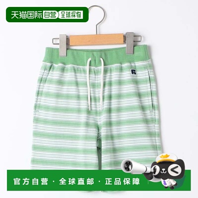 SHIPS KIDS别注 RUSSELL ATHLETIC 140至160厘米 条纹短裤休闲裤