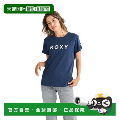 日本直邮ROXY SPORTS 半袖logoT恤 [25SPRST251098NVY] 女士款