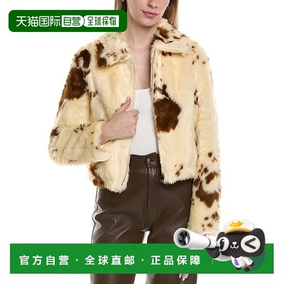 自营Adrienne Landau Emory Jacket - brown 美国奥莱直发外套