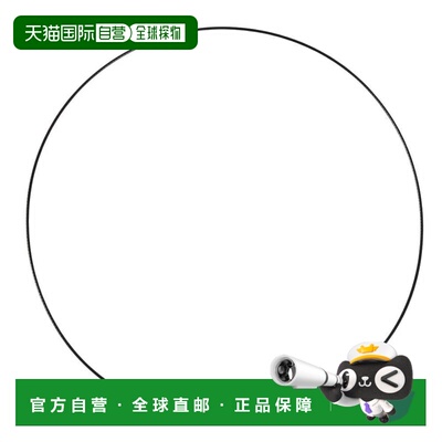 日本直邮PHITEN RAKUWA NECKLACE EXTREME GEOMETRY 项链 [无] 黑