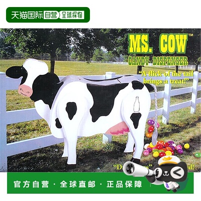 自营NorthLight Ms. Cow Wooden Candy Dispenser Funny Toy - Po