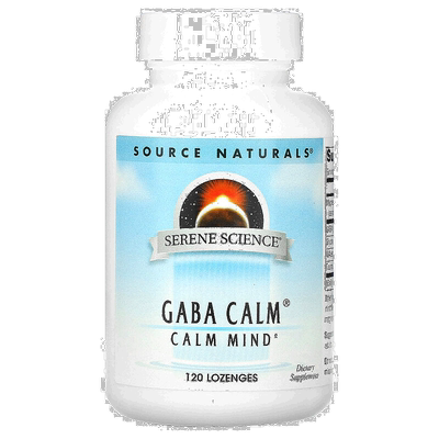 香港直发Source Naturals源美氨基丁酸膳食补充剂稳定情绪120片