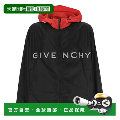 香港直邮GIVENCHY 男士夹克 BM01131YEJ403 SS2024 黑色 Technica