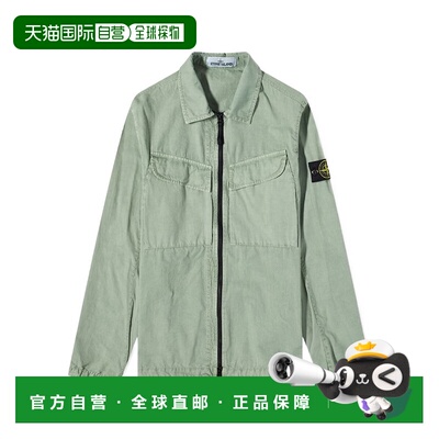 香港直邮Stone Island 徽标细节休闲夹克 7715101WN工装