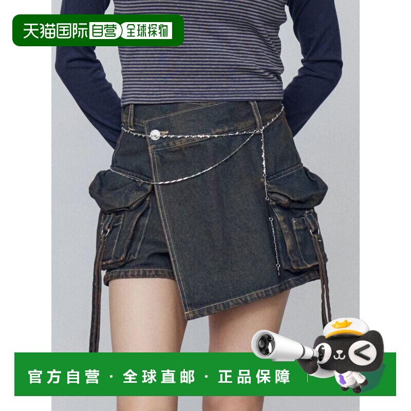 EMODA 女装 牛仔风裹身短裤 0426107702 【付后1h可退】