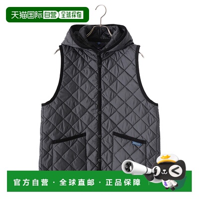 日本直邮LAVENHAM 连帽米克菲尔德男装 连帽米克菲尔德男士背心外