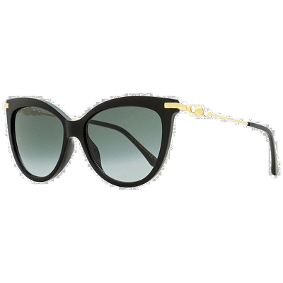 自营 Jimmy Choo 女士猫眼太阳镜 Tinsley /G 8079O 黑色/金色 56