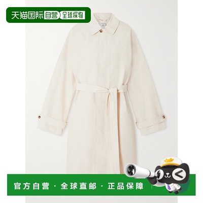 1h可退 香港直邮calvin klein 女士 Marisol 棉混纺大衣 LV0VY005