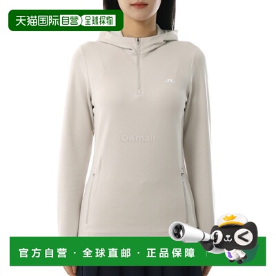 韩国直邮J.LINDEBERG Aerialle 四分之一拉链连帽衫 (GWJS13440-U