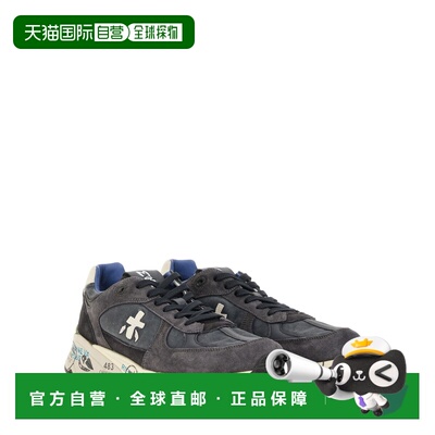 1h可退 香港直邮premiata 男士 PREMIATA MASE 7819 灰色运动鞋 M