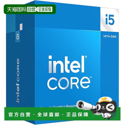 【日本直邮】因特尔CPU处理器Intel Core i5-14400F 大4.7GHz。