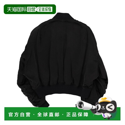 香港直邮RICK OWENS 女士夹克 RP01F6744N09 SS2026 黑色 SECCHIA