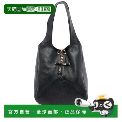 香港直邮CHLOÉ 女士单肩包 CH25WS644Q15001 AW2025 黑色 Chloe C