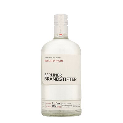 欧洲直邮Berliner Brandstifter柏林蒸馏者干金酒高端回味0.7L