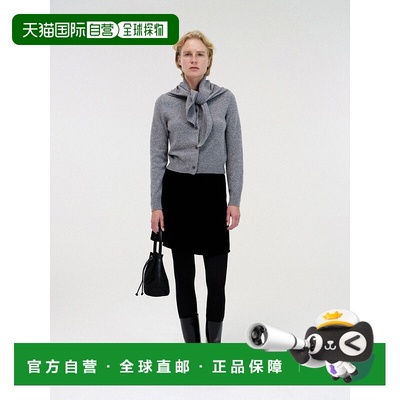 韩国直邮NOTHING WRITTEN正品半身裙305037582Velvet flared skir