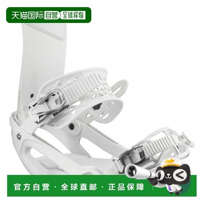 日本直邮SALOMON VENDETTA X 24 - 25年款雪板固定器 白色绑带