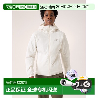 加拿大直邮始祖鸟ATOM HOODY女款经典阿童木防风保暖连帽棉服外套