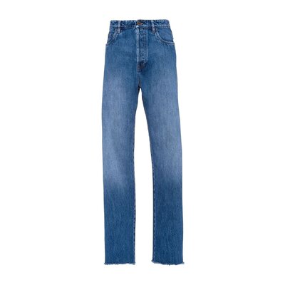 Miu Miu 直筒牛仔裤 GWP45012IK