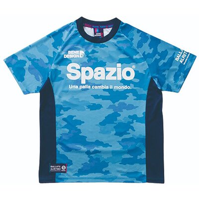 日本直邮SPAZIO Jr. 迷彩塑料衬衫五人制足球 GE0381-48 少年男孩