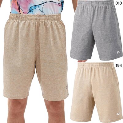 日本直邮Yonex 男女通用 Uni Half Pants 灰色运动裤 15185