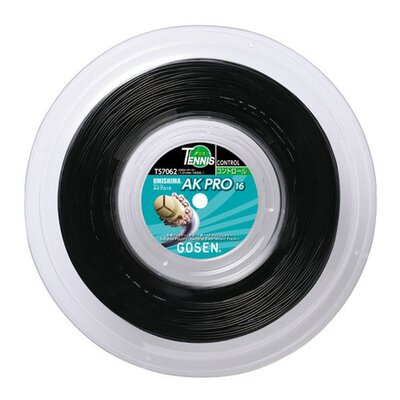 日本直邮GOSEN Umishima AK Pro 16 卷黑色网球肠 TS7062BK