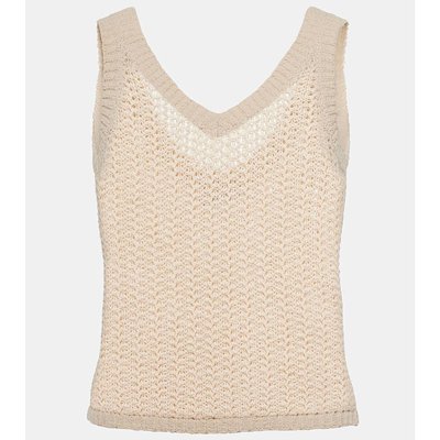 MaxMara 麦斯玛拉 女士 Arrigo 针织棉混纺背心上衣 001379