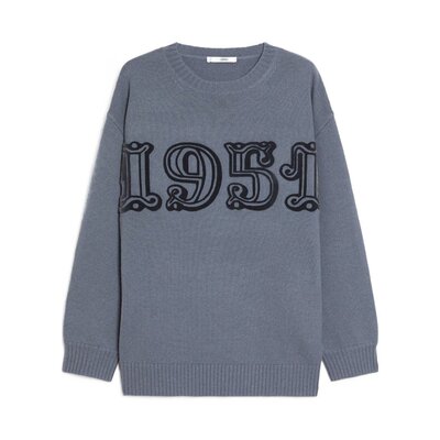 MAX MARA 女士针织衫 1361195106046 CO 灰色