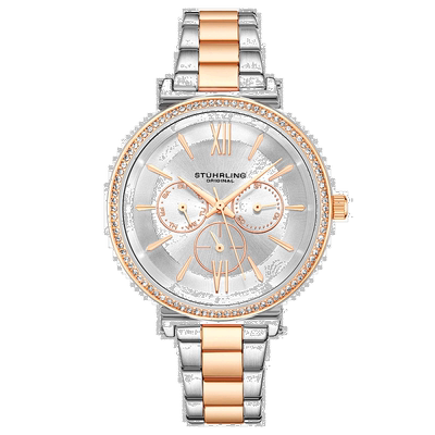 自营 stuhrling originalAria 3908 石英 40 毫米经典款 - 银色/