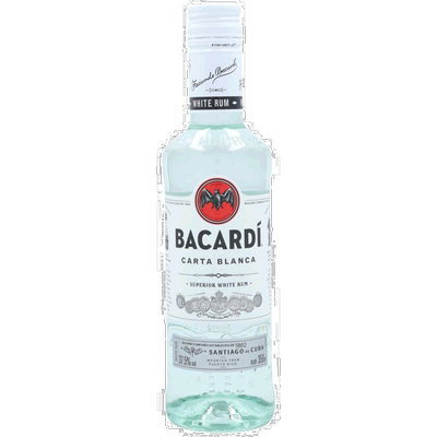 欧洲直邮Bacardi百加得朗姆酒37.5%350ml波多黎各口感甘醇清爽