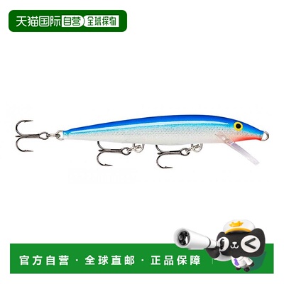 日本直邮Rapala乐伯乐 路亚饵米诺Original Floater 蓝色 11cm/6g