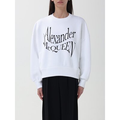 alexandermcqueen亚历山大麦昆女士徽标长袖卫衣