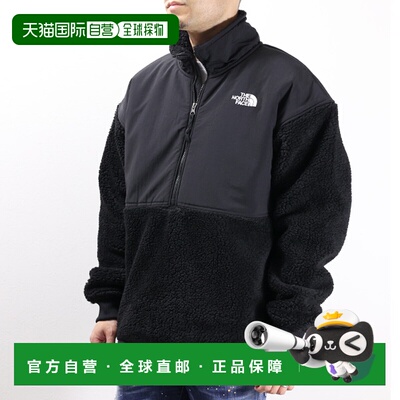 日本直邮 THE NORTH FACE 男式 PLATTE SHERPA 1/4 ZIP 羊毛外半